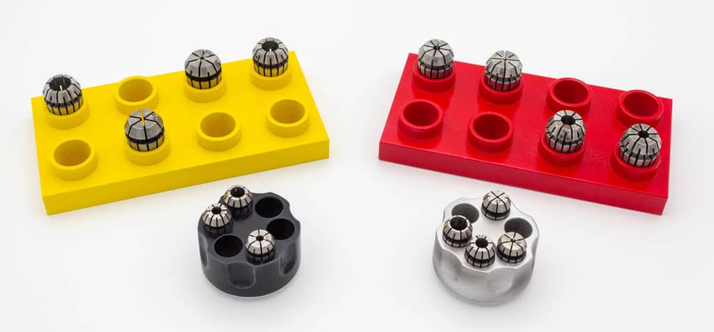 DIY ER Collet Storage Racks