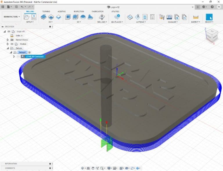 Learn To Create Tool Paths For Cnc Using Fusion 360